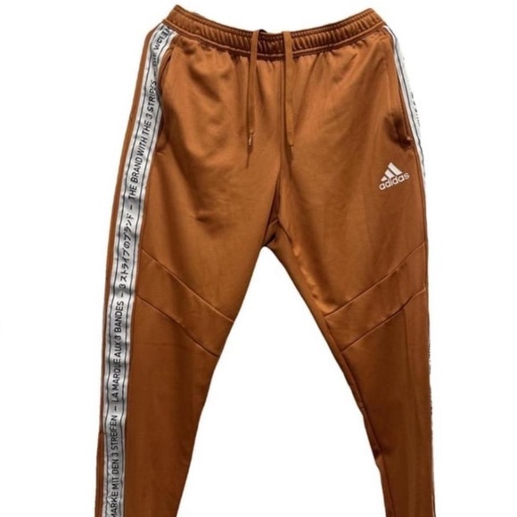 adidas | Pants | Adidas Mens Joggers Burnt Orange Color | Poshmark